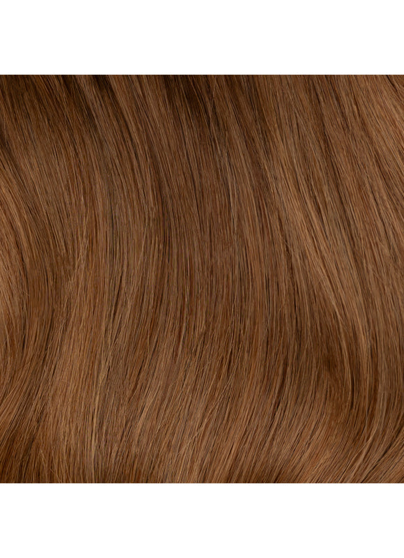 20 inch Full Volume Clip in Hair Extensions Medium to Chestnut Brown O